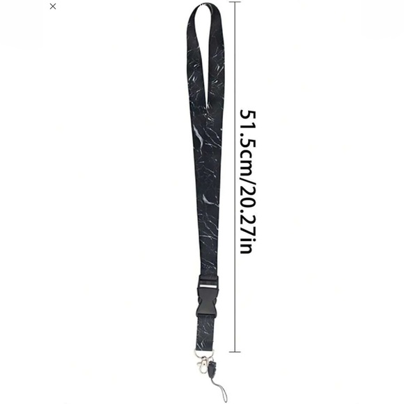 SHEIN | Office | New In Package Pc Detachable Neck Strap Lanyard Marble ...